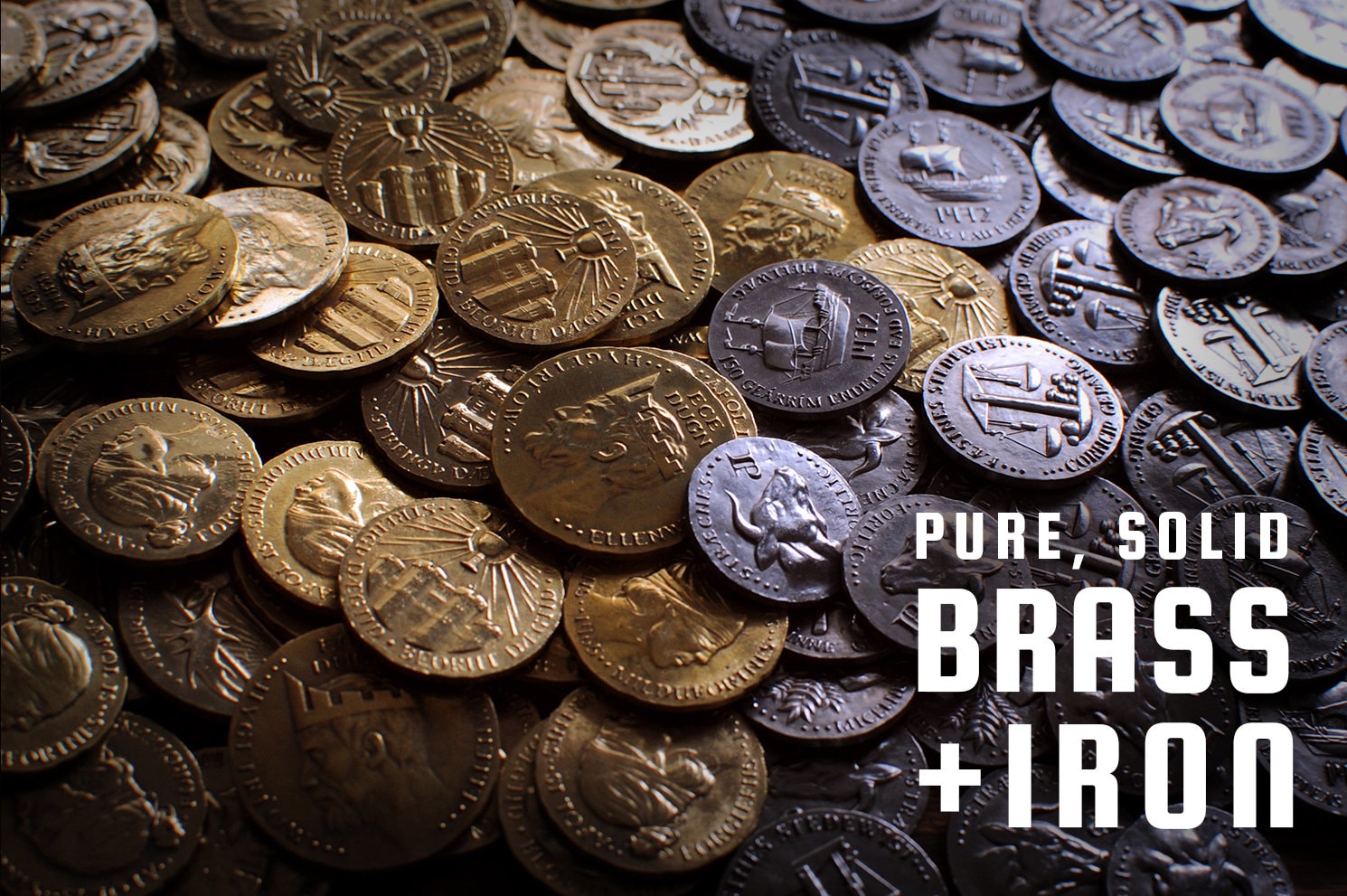 The Party's Plunder, Set of 260 Hand-polished Metal Coins + Gems - Etsy
