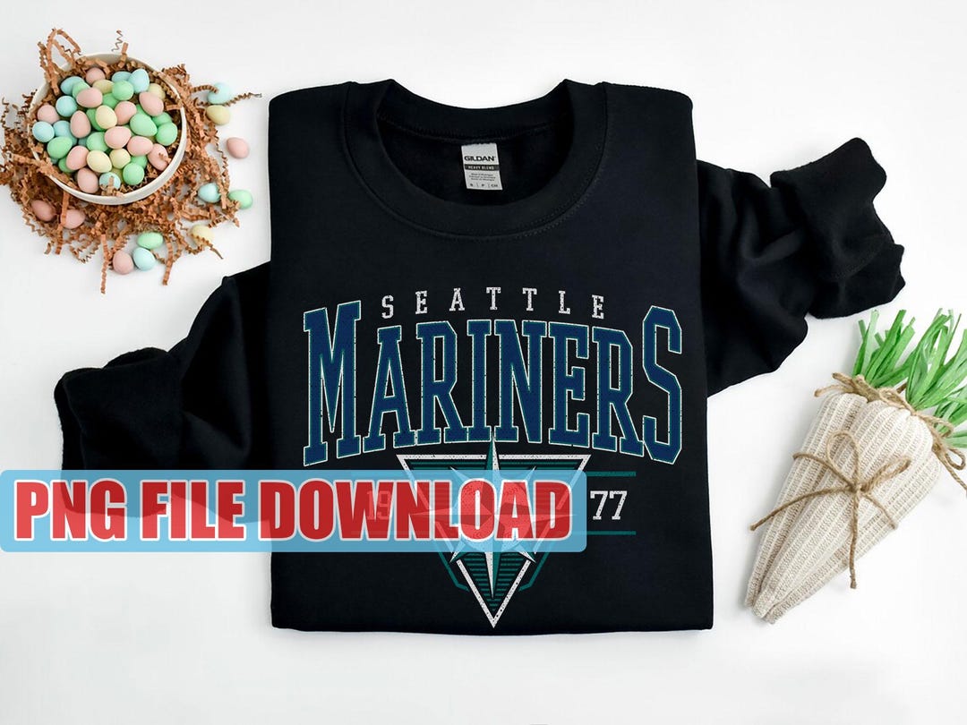 Retro Seattle Baseball Team PNG | Vintage Sports Design | Distressed ...