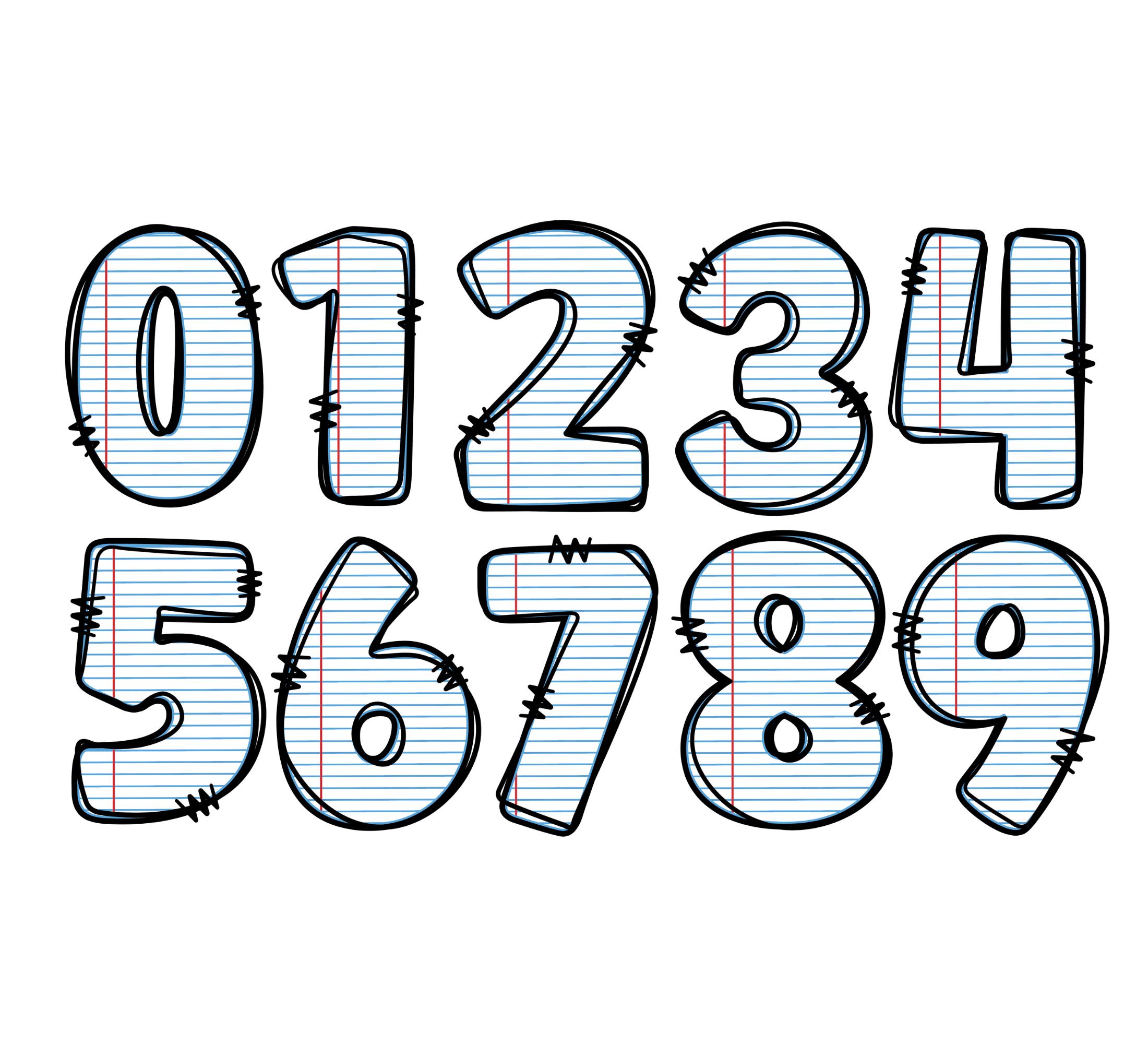 Back to School Alphabet Doodle PNG: Digital Letters, Notebook Design ...