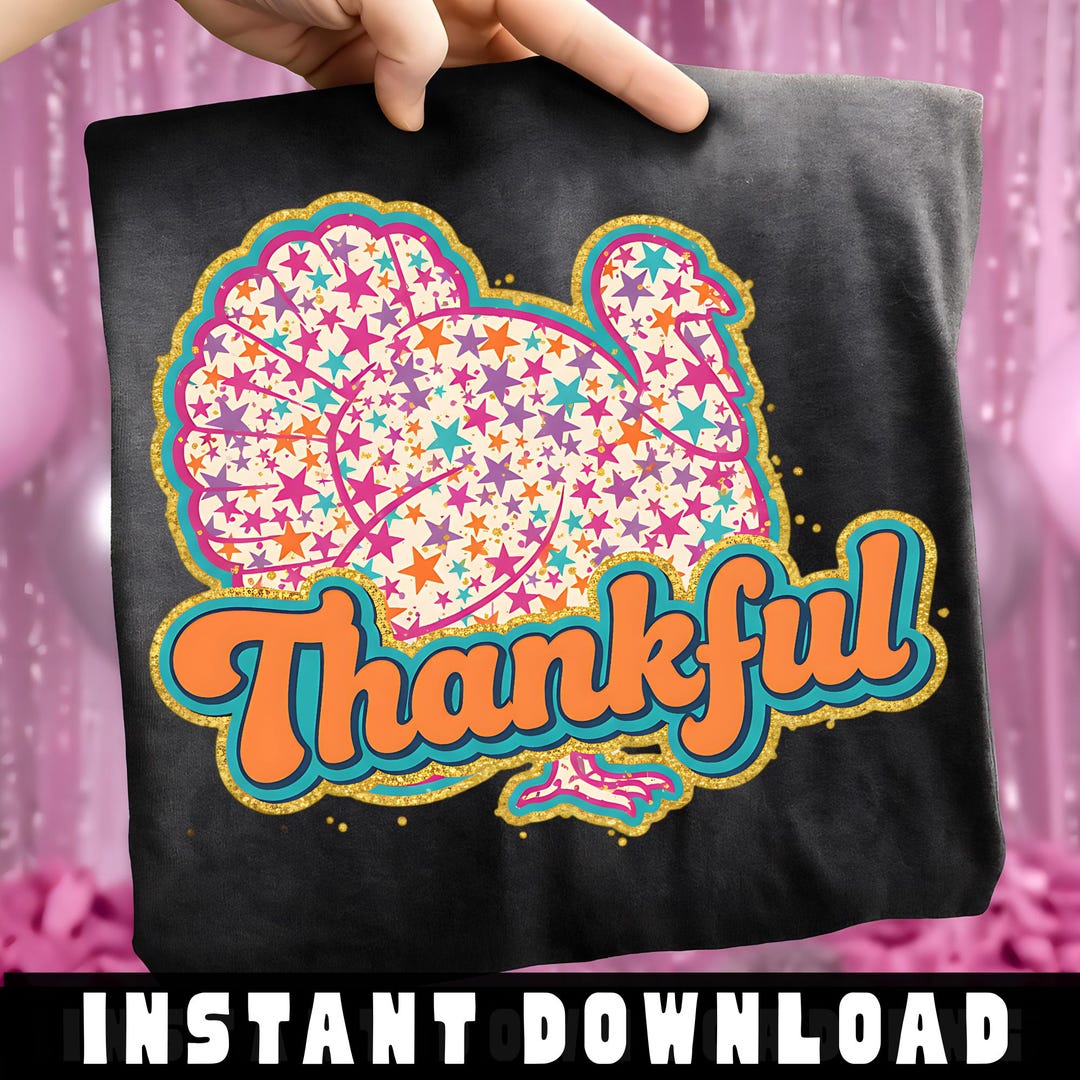 Preppy Turkey Thankful Png, Turkey PNG, Thanksgiving Png,preppy Fall ...