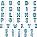 Crayon Alphabet Doodle Graphics PNG: Back to School Clip Art (digital ...