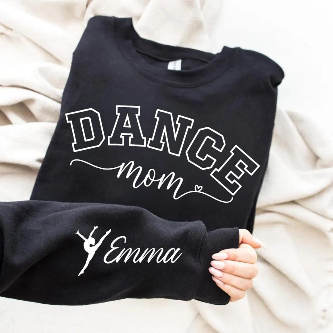 Personalized Dance Mom Png, Dance Mom SVG PNG, Custom Sleeve Design ...