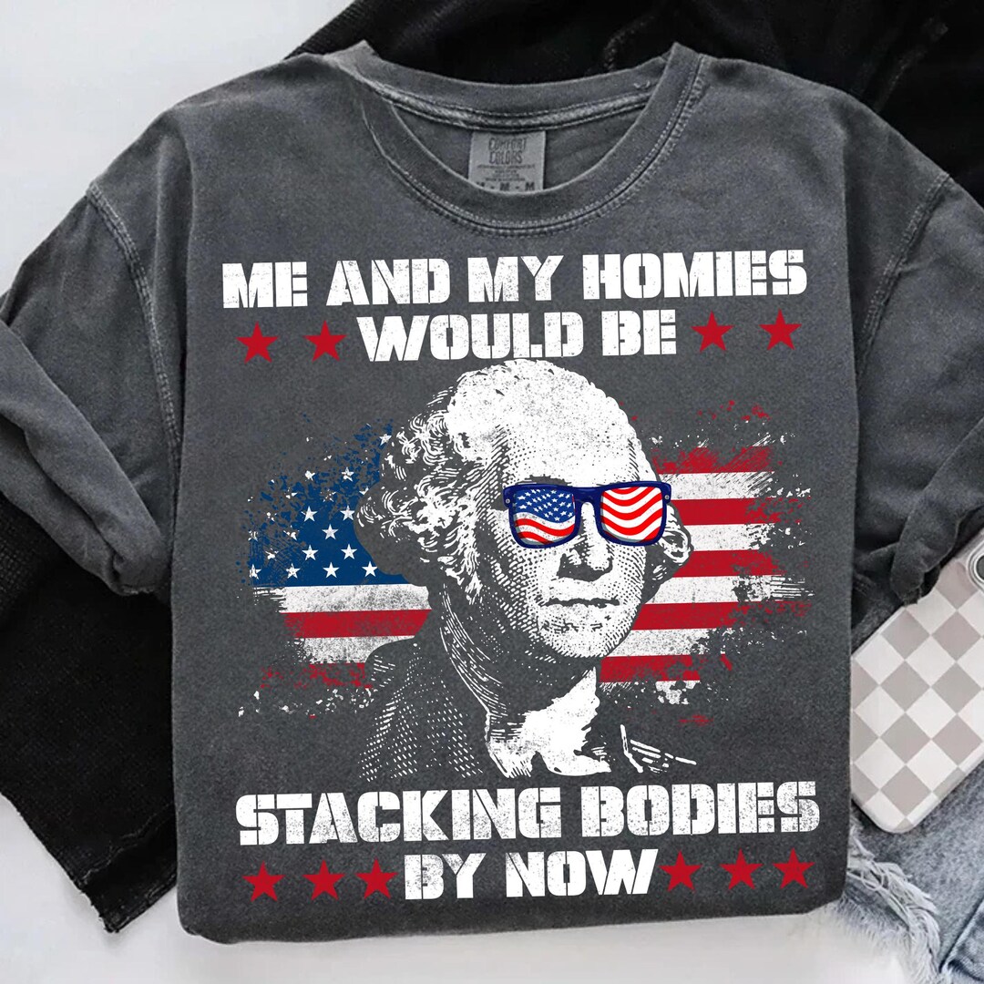 George Washington Stacking Bodies SVG: Trendy 4th of July PNG (digital ...