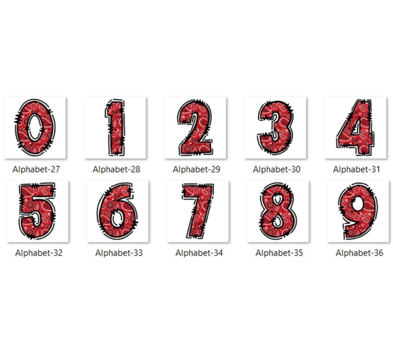 Cowboy Alphabet PNG, Western Letters & Numbers, Farm Rodeo Font Clipart ...