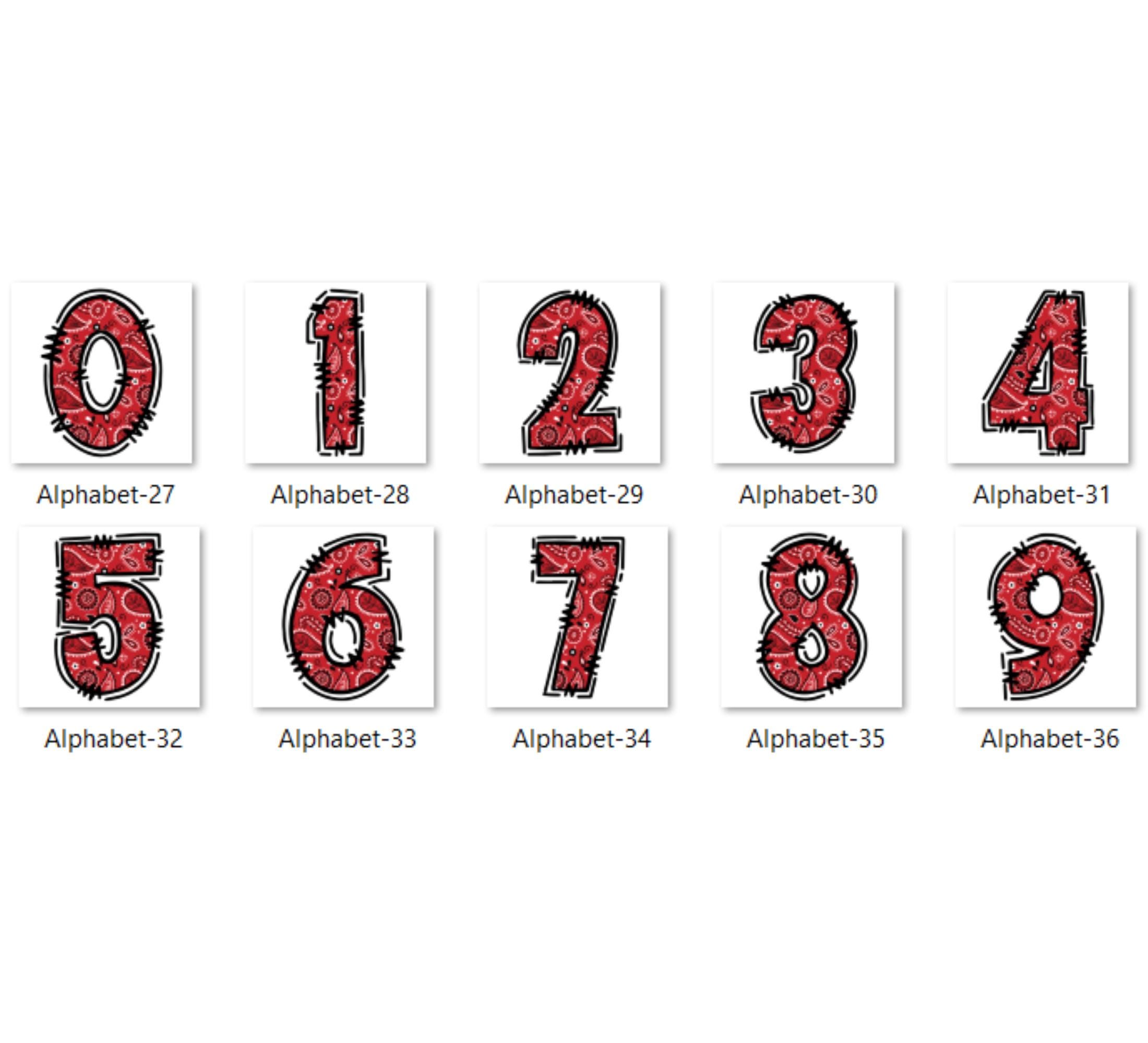 Cowboy Alphabet PNG, Western Letters & Numbers, Farm Rodeo Font Clipart ...