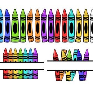 Crayon Doodle Letters & Numbers PNG: Back to School Clipart (digital ...