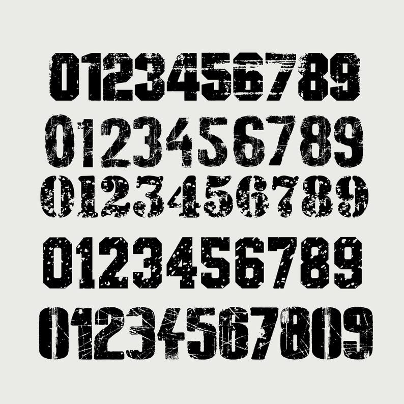 Distressed Font Bundle: Vintage Grunge Alphabet (SVG, TTF) - Etsy