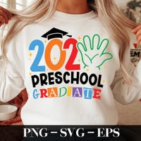Kid's Graduation Svg, Kindergarten Graduation Svg, Preschool Graduation ...