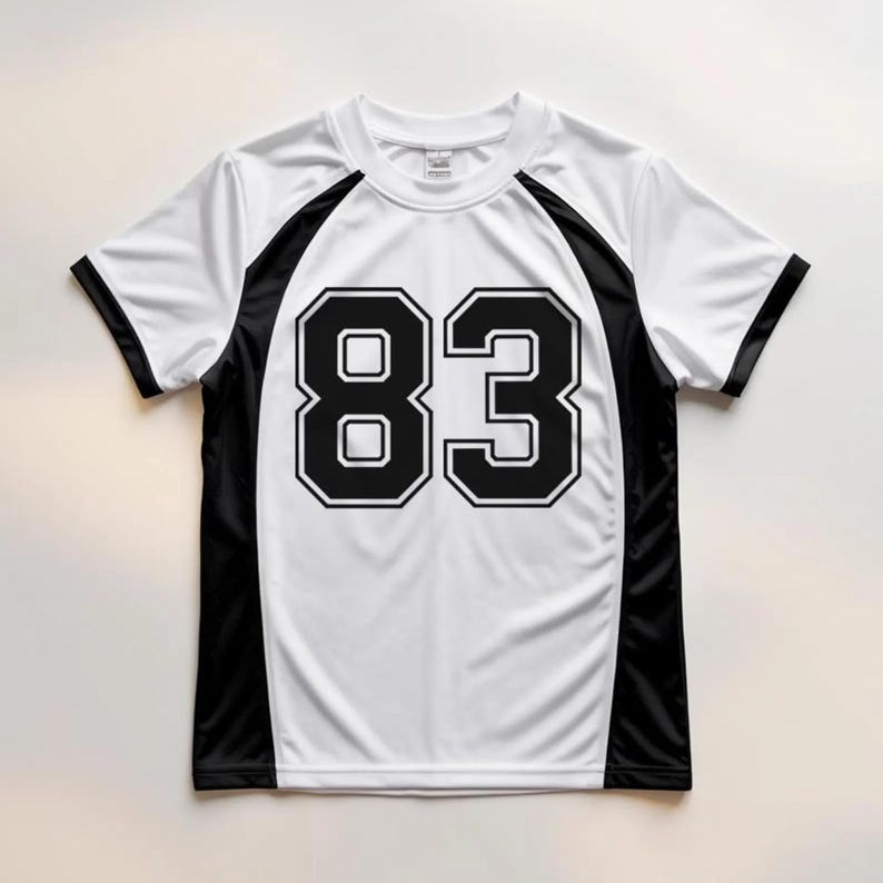 Varsity Font Numbers SVG: Black Bold Outline (digital Download) - Etsy