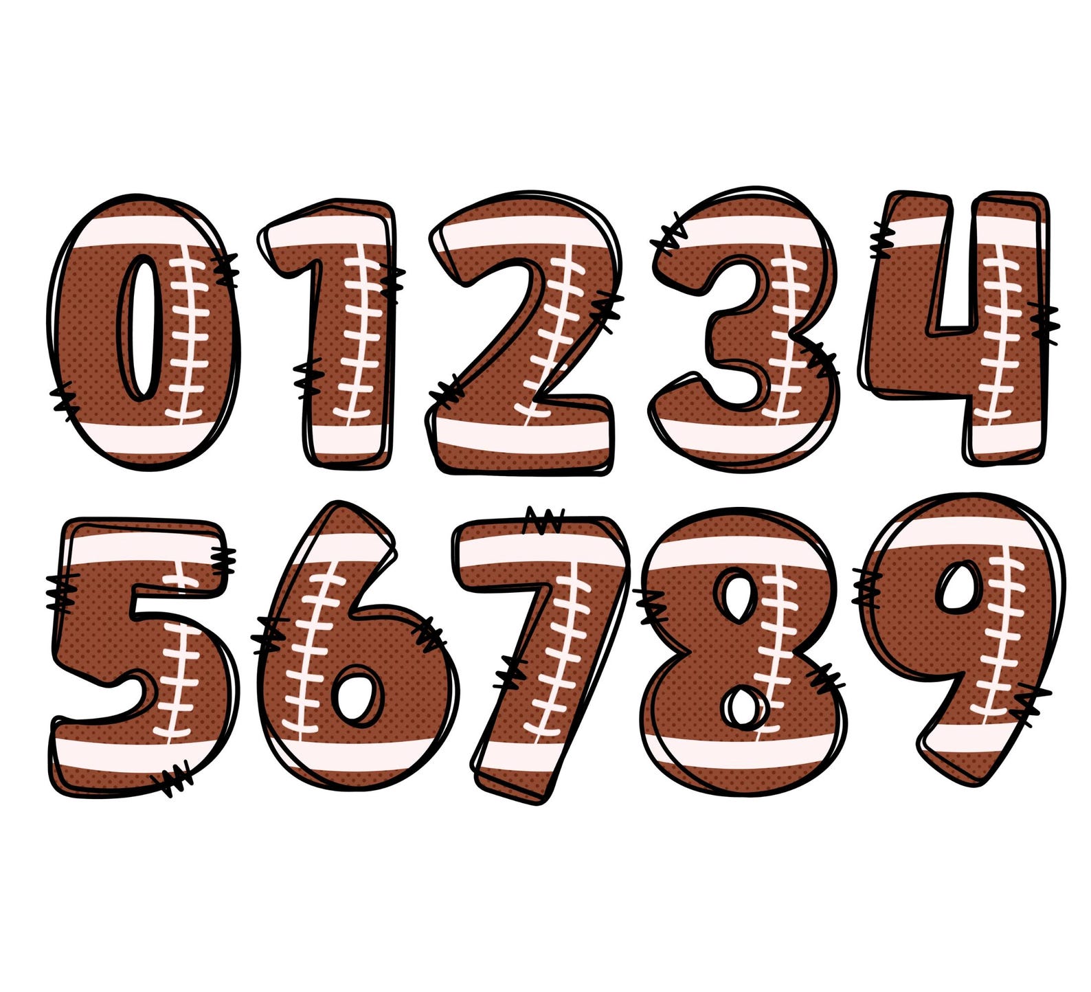 Football Alphabet Doodle Letters Png,football Letters Alphabet ...