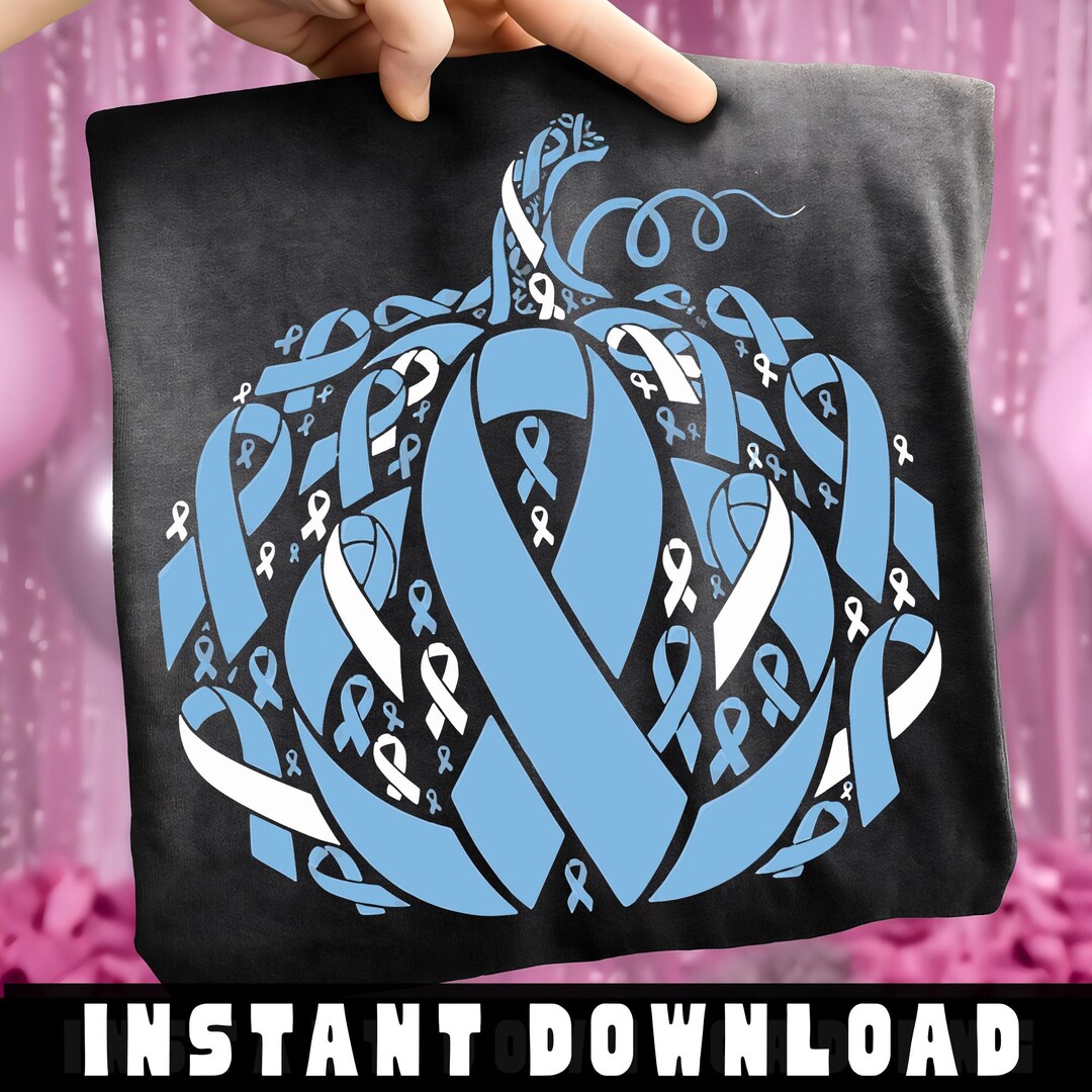 Fall Pumpkin Diabetes Awareness PNG, Colon Cancer Support Squad PNG ...