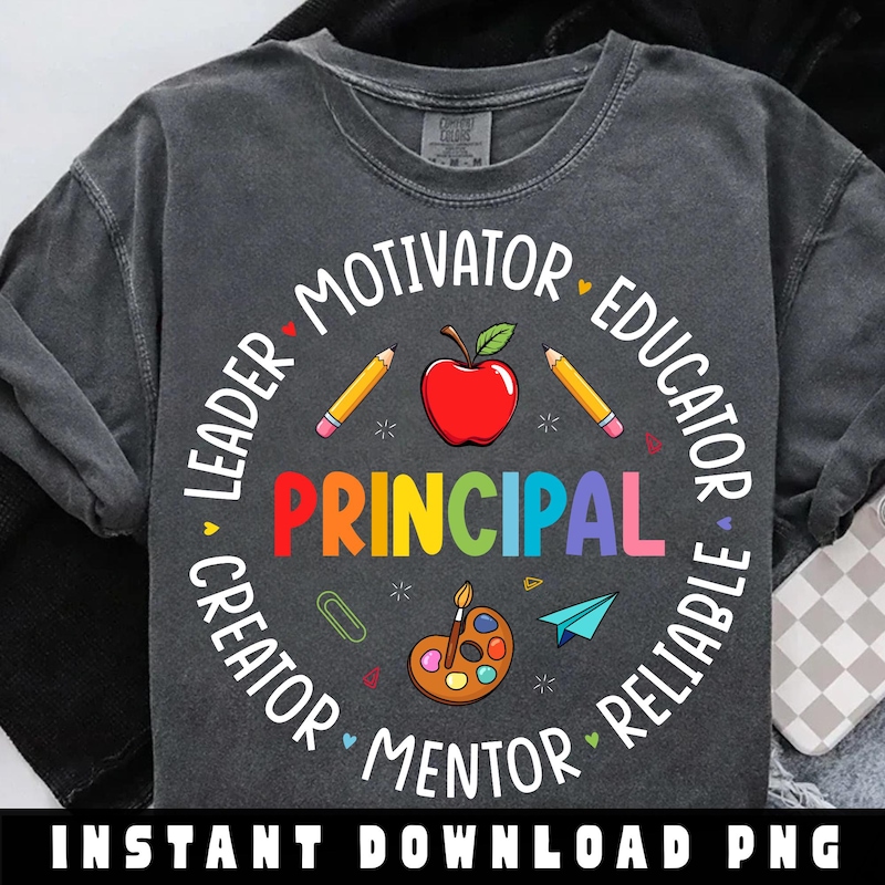 Principal Apple Shirt - Etsy