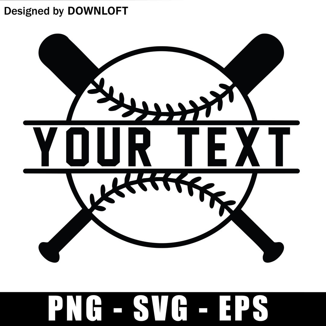 Custom Baseball SVG, Baseball SVG With Name, Personalized Baseball PNG ...