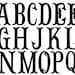 Fishtail Alphabet Monogram Svg Font, Wedding Monogram Svg, Monogram ...