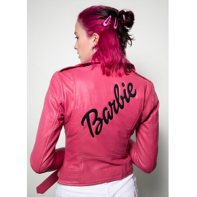 Barbie Leather Jacket - Etsy