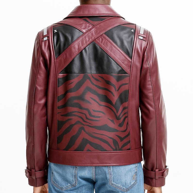 Travis Touchdown Leather Jacket: No More Heroes Cosplay Costume - Etsy