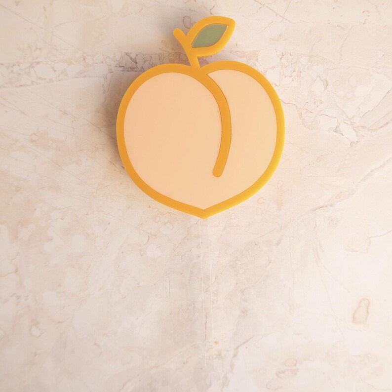 Peaches and Cream Cake Topper | Custom Age Birthday Decoration | Sweet ...