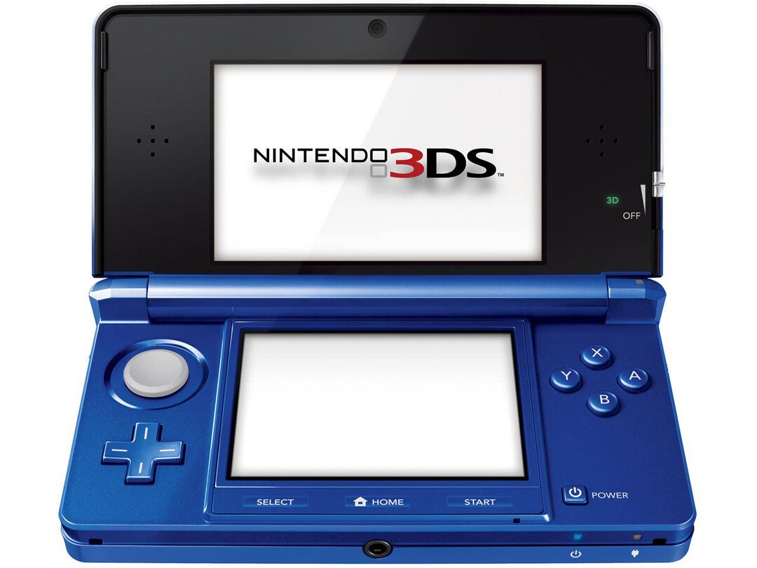 Nintendo - 3DS Handheld Console Refurbished - Cobalt Blue - Etsy
