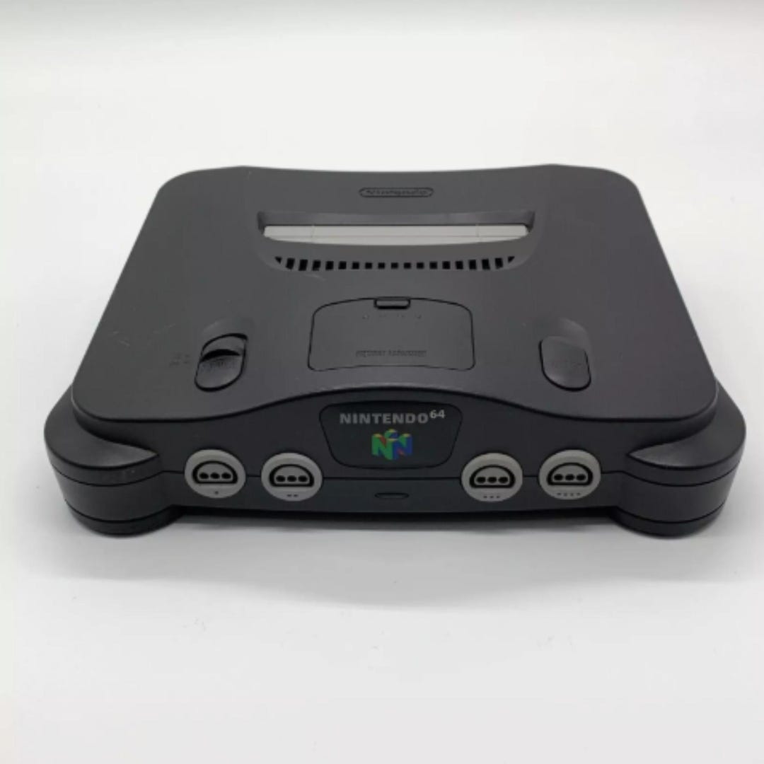 Nintendo N64 Console With Controller - Etsy