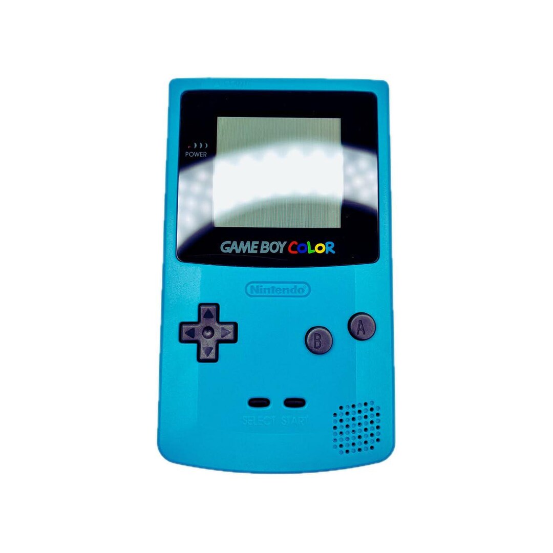 Nintendo - Gameboy Color Handheld Console Refurbished - Teal - Etsy