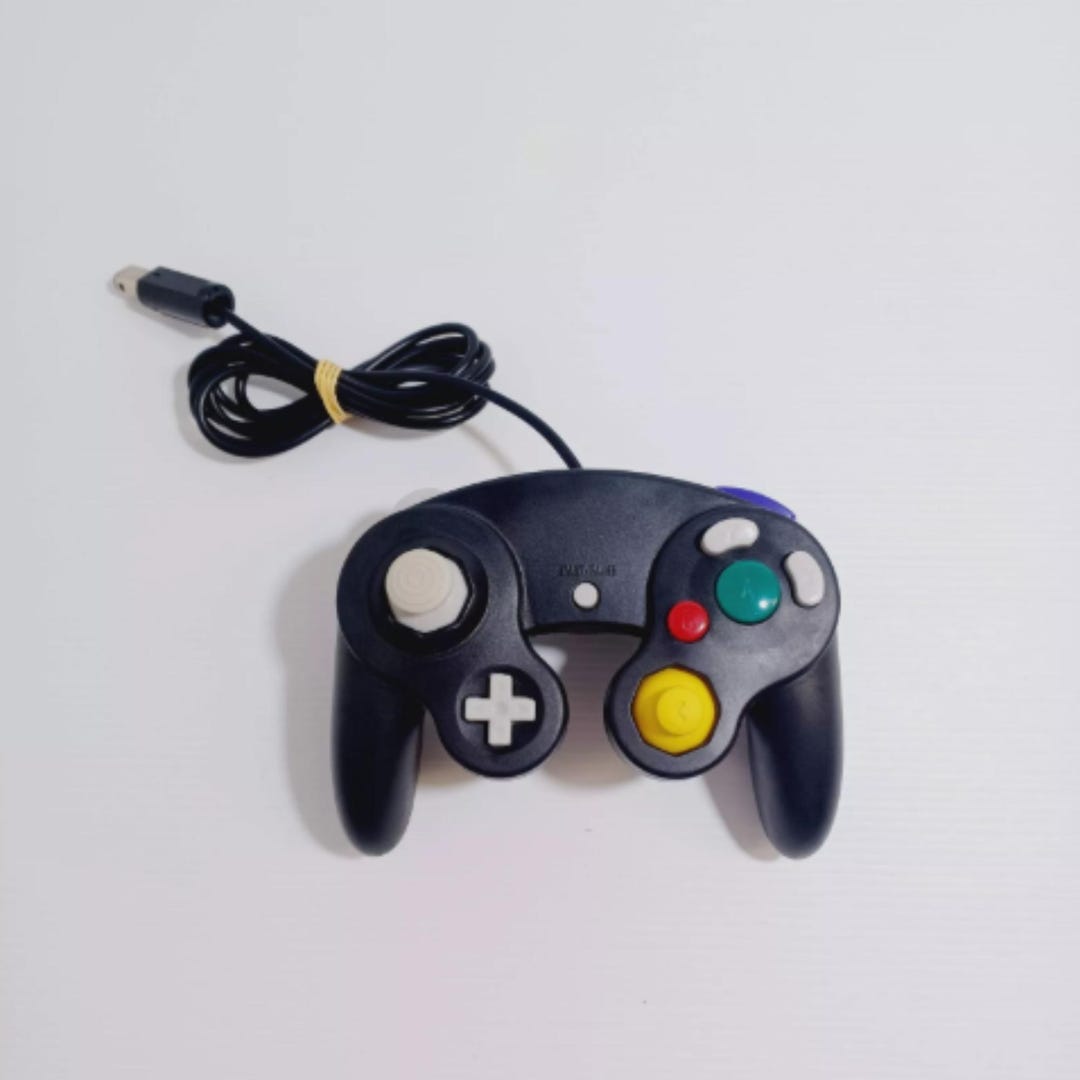 Nintendo Gamecube Controller Black 3rd Party - Etsy