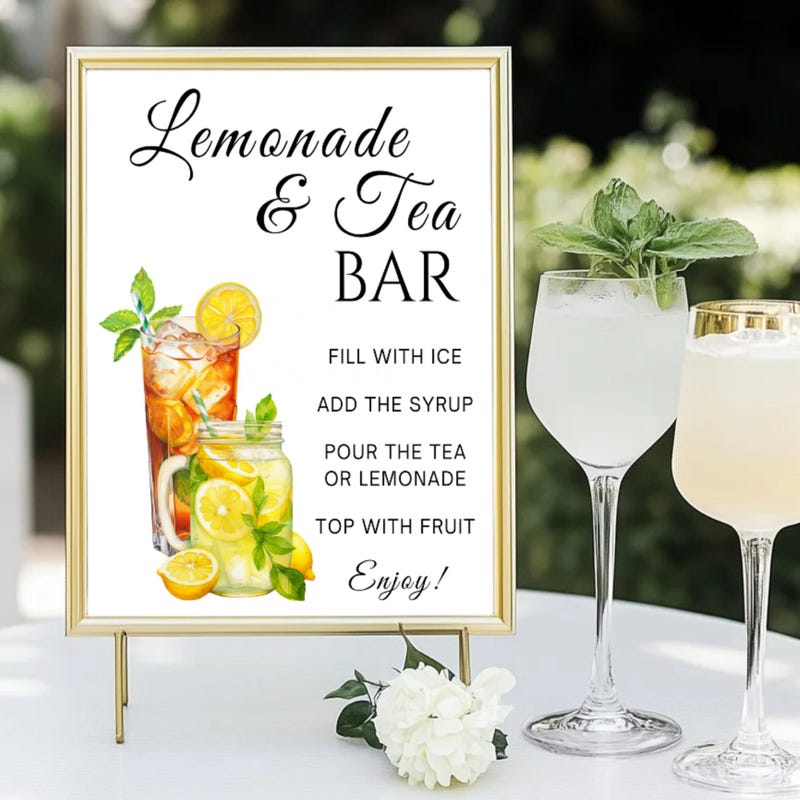 Lemonade Sign - Etsy