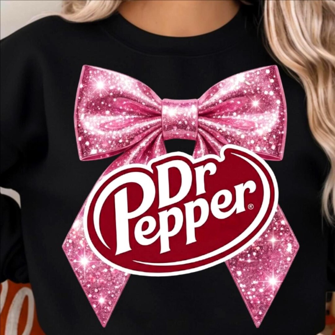 Retro Dr Pepper Coquette Bow Svg Png Dr Pepper Png Christmas Dr Pepper ...