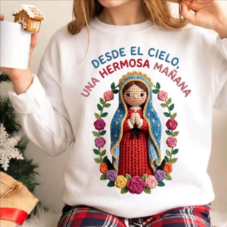 Virgen De Guadalupe PNG, Desde El Cielo Una Hermosa Mañana, Catholic ...