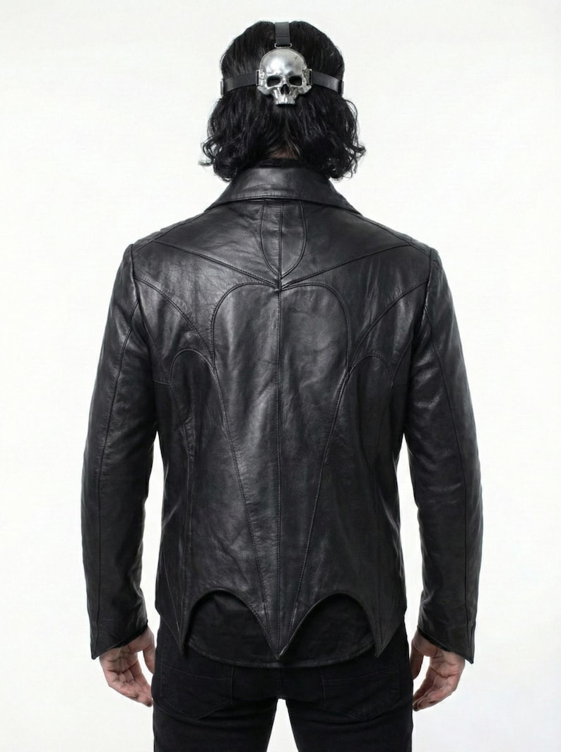 Papa V Perpetua Inspired Jacket, Ghost Band Black Leather Gothic Jacket ...