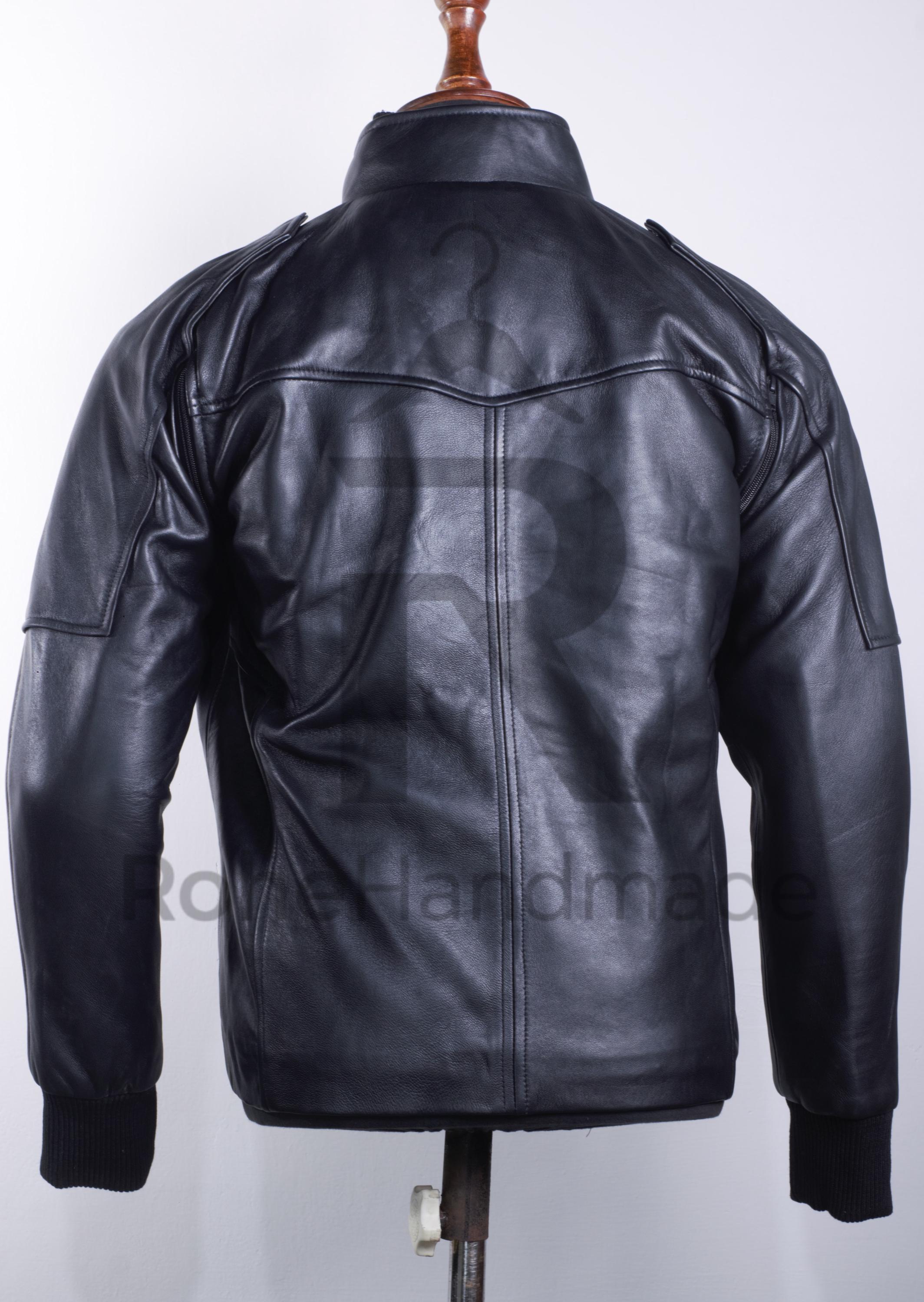 Bucky Barnes Winter Soldier Cosplay Jacket, Sebastin Stan Leather ...