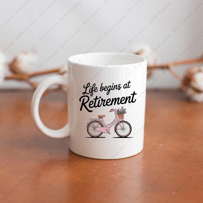 Elegant Retirement PNG, Floral Bicycle Sublimation Clipart, Digital ...