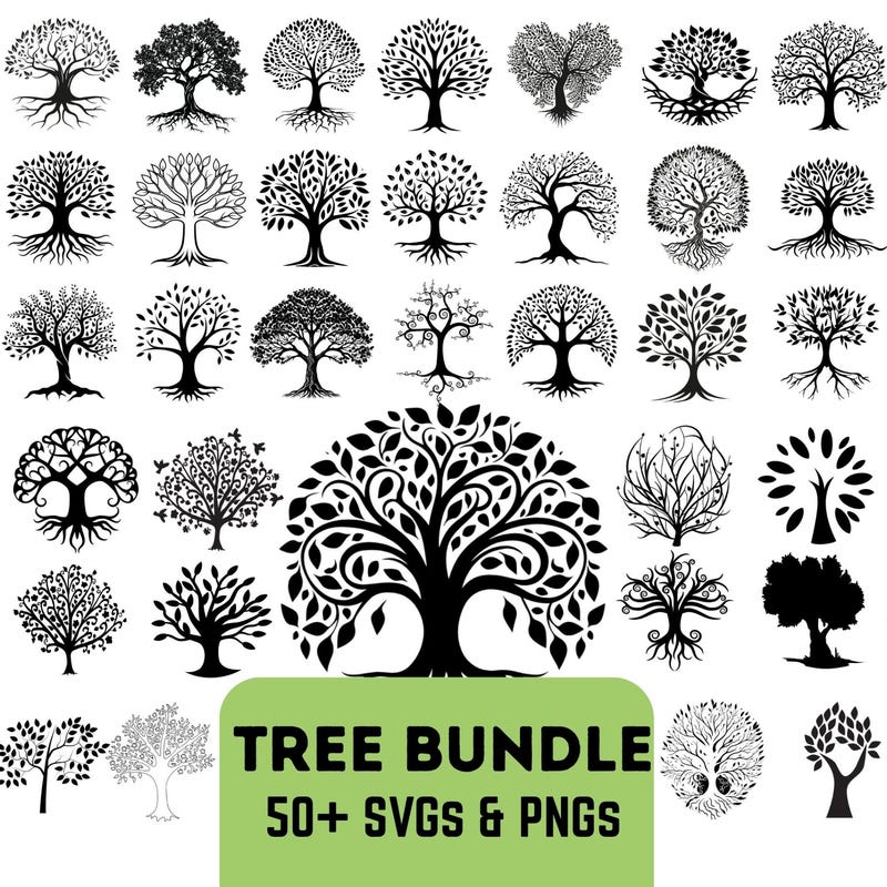 Dreaming Tree Svg Files - Etsy