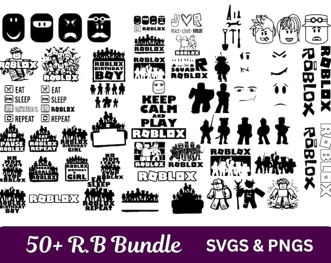 Roblox SVG - Etsy UK
