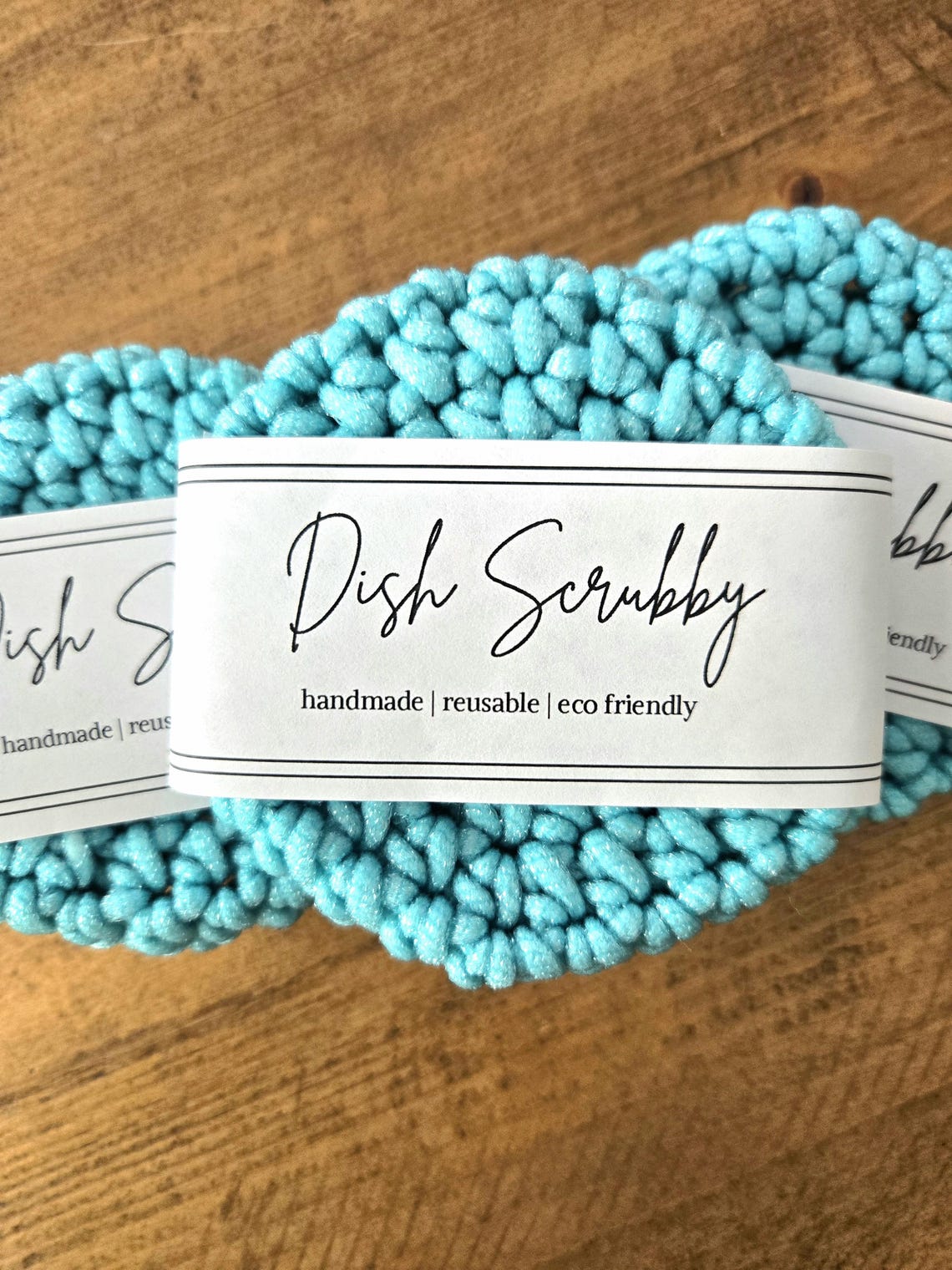Printable Labels for Crocheted Dish Scrubbies - Etsy