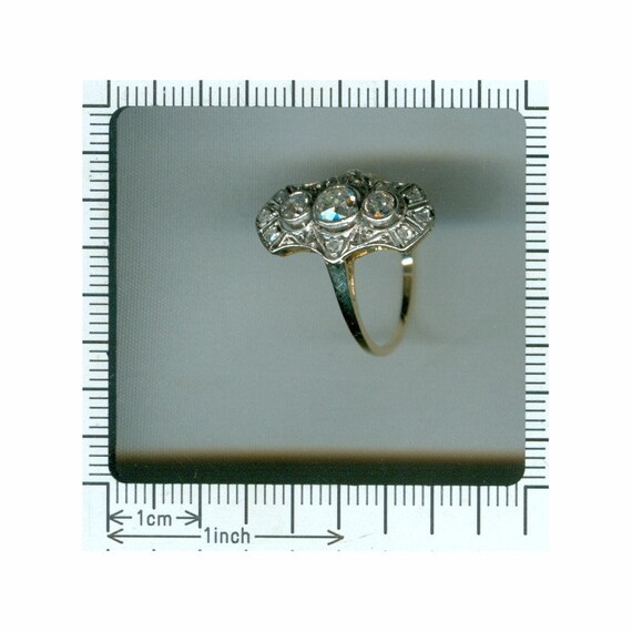 Original Vintage Belle Epoque Diamond Engagement Ring… - Gem