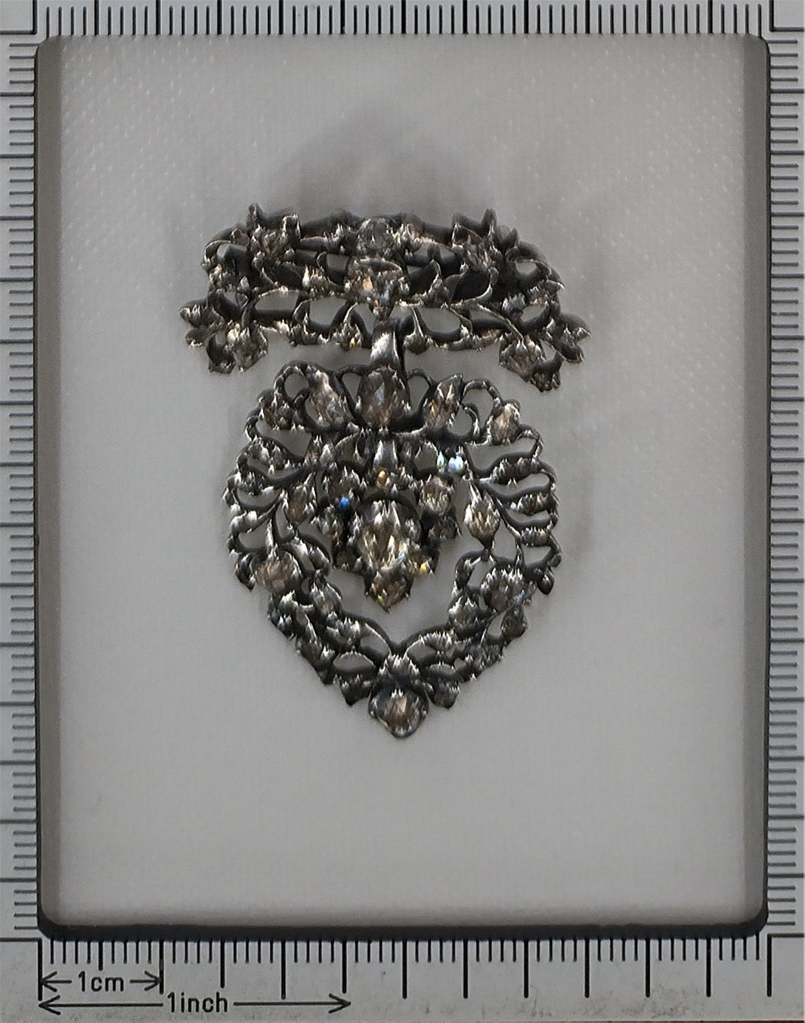 Antique 18th Century Diamond Set Flemish Heart Brooch - Etsy