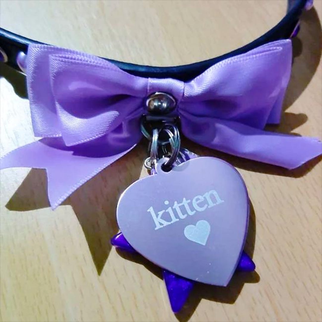 Personalized Engraved Pet Tag: Aluminum Choker Charm for BDSM and Pet ...
