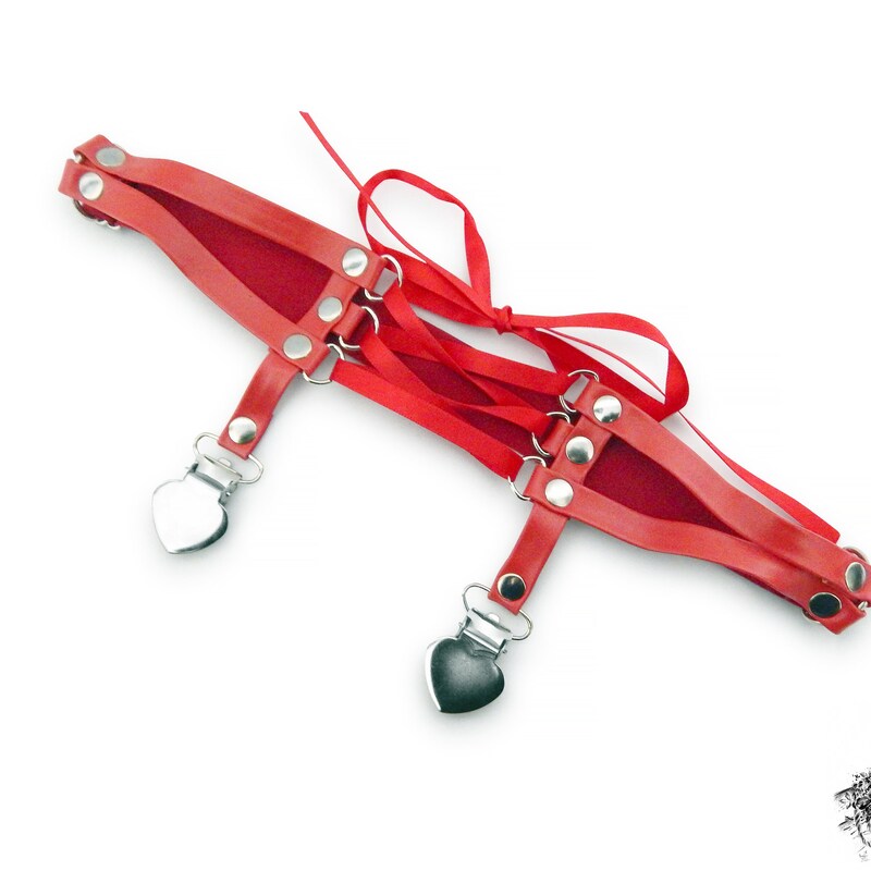 Corset With Garters - Etsy