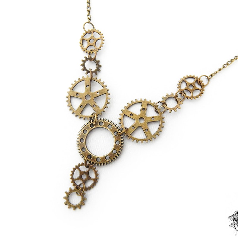 Steampunk Necklace - Etsy