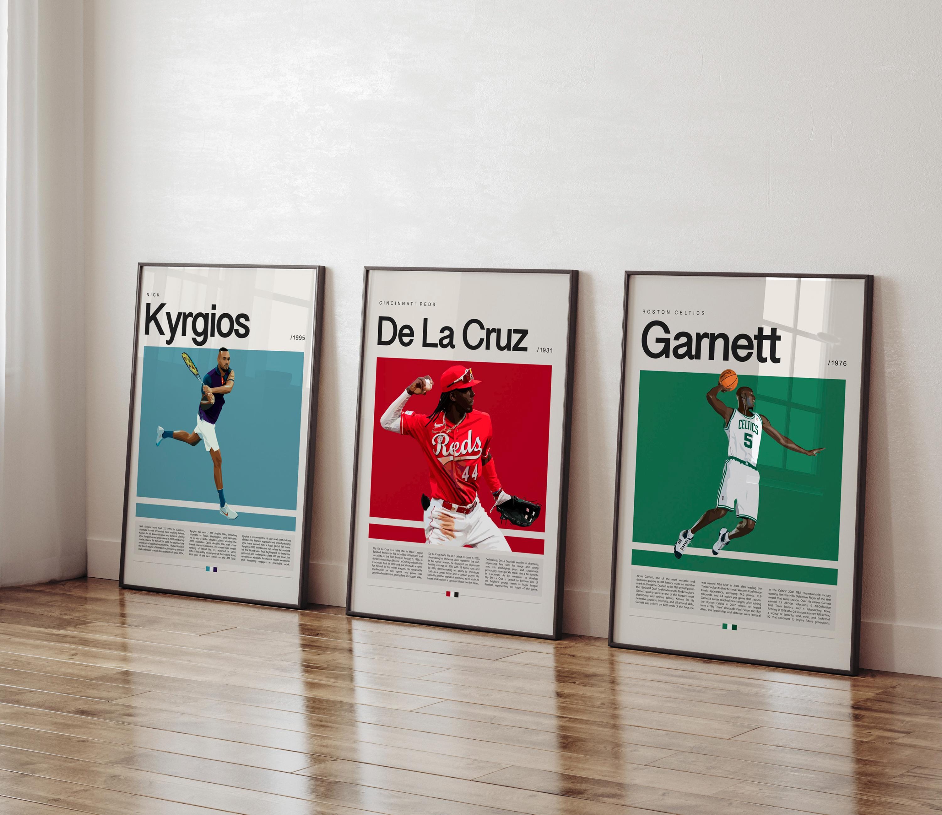 Custom Sports Poster, Custom Athlete Poster Sports Poster, Modern ...