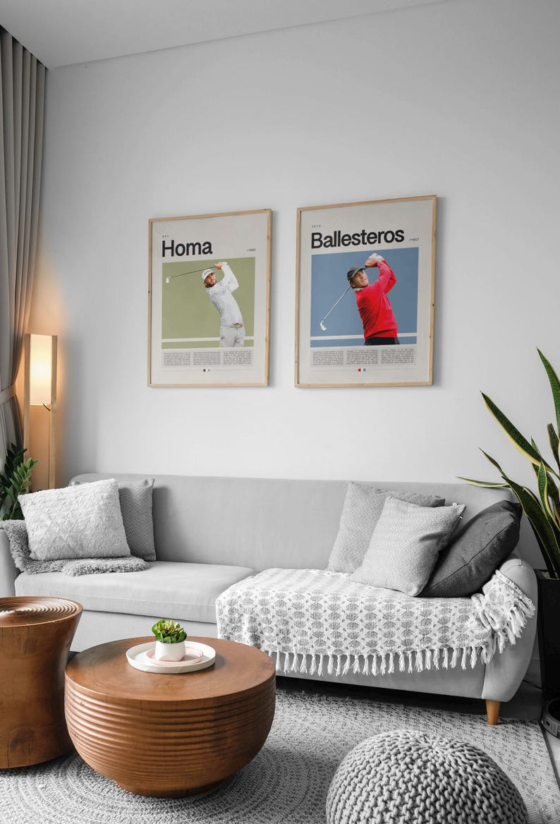 Tommy Fleetwood Poster, Golf Poster, Gift for Golfer, Sports Poster ...