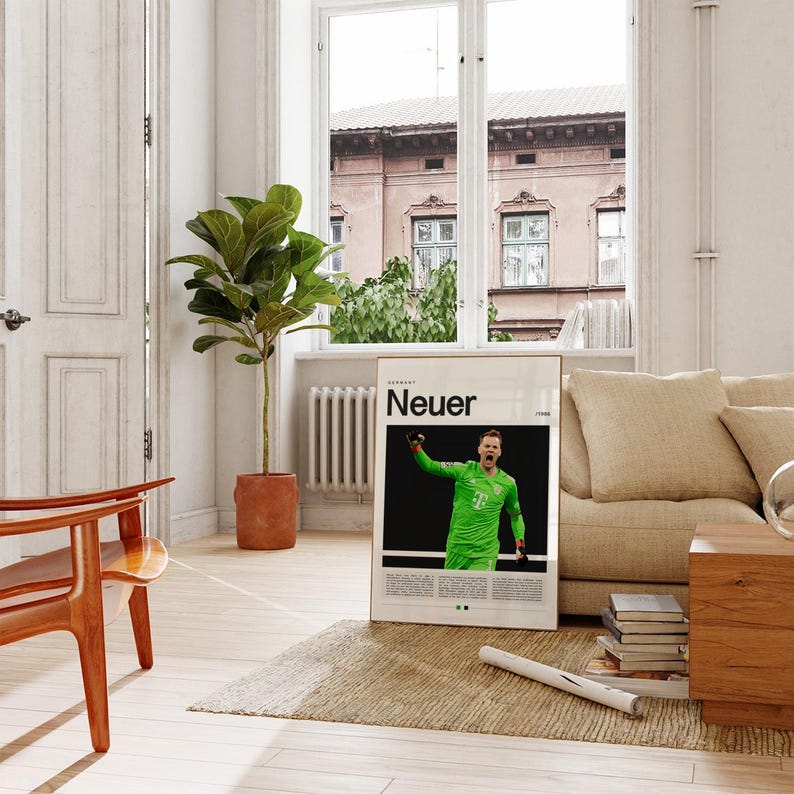 Manuel Neuer Poster, Football Poster, Soccer Poster Sports Poster ...