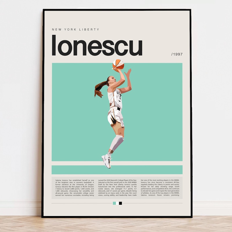 Wnba Poster Prints - Etsy UK
