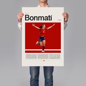 Aitana Bonmatí Poster, Football Poster, Soccer Poster Sports Poster ...