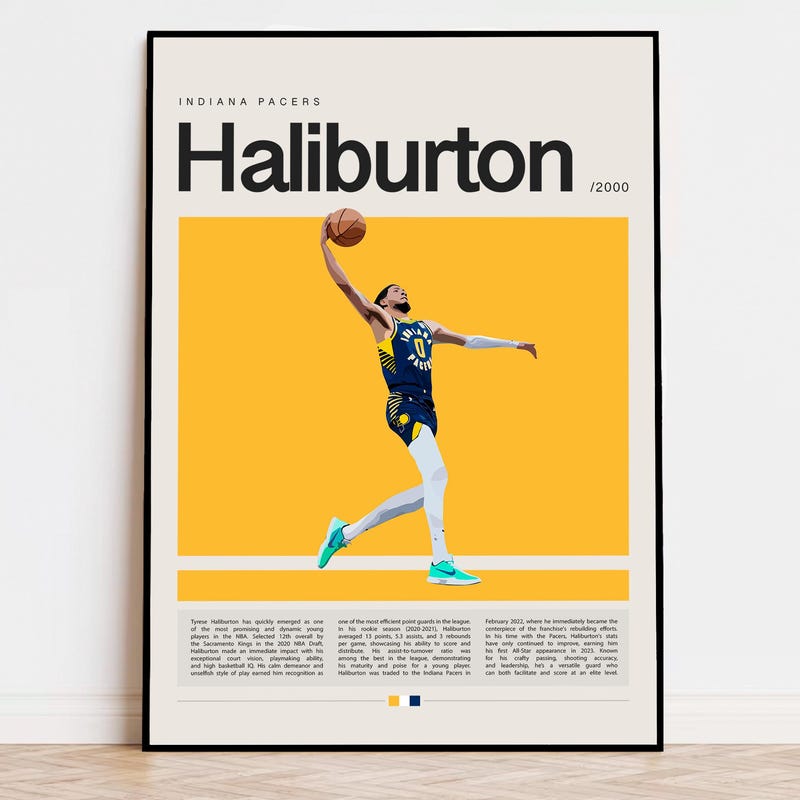 Tyrese Haliburton Gift - 60+ Gift Ideas for 2025