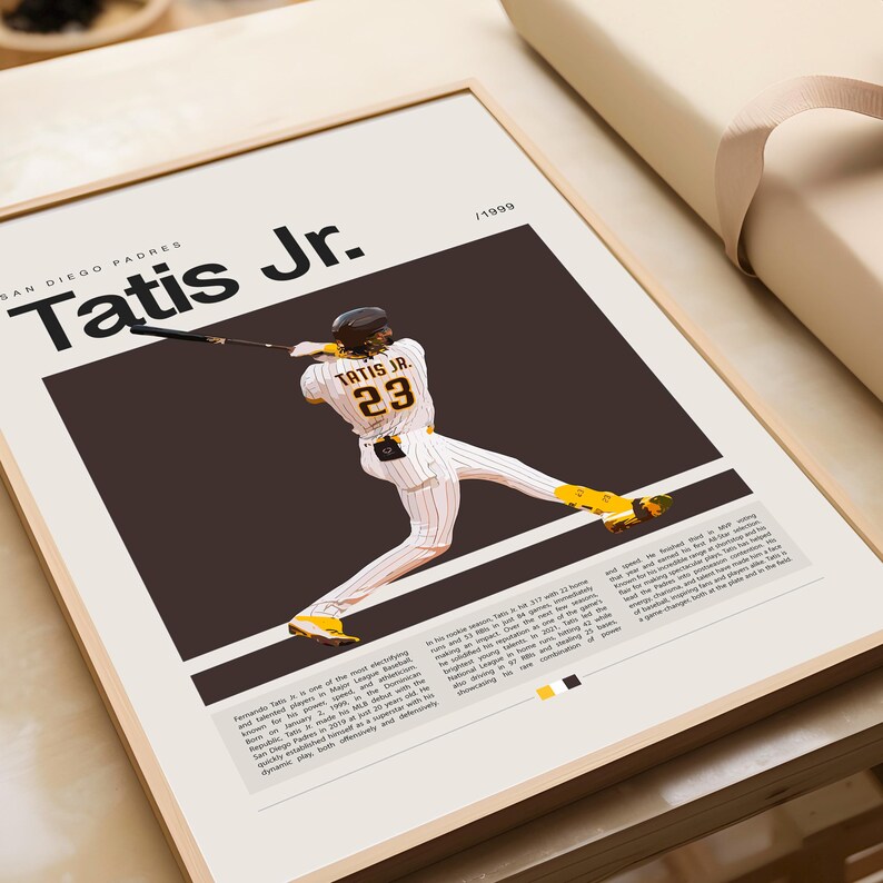 Fernando Tatis Jr Poster, Baseball Poster, San Diego Padres, Sports ...