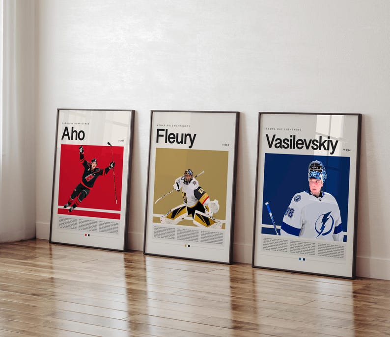 Kirill Kaprizov Poster, NHL Poster, Sports Poster, Modern Sports Art ...