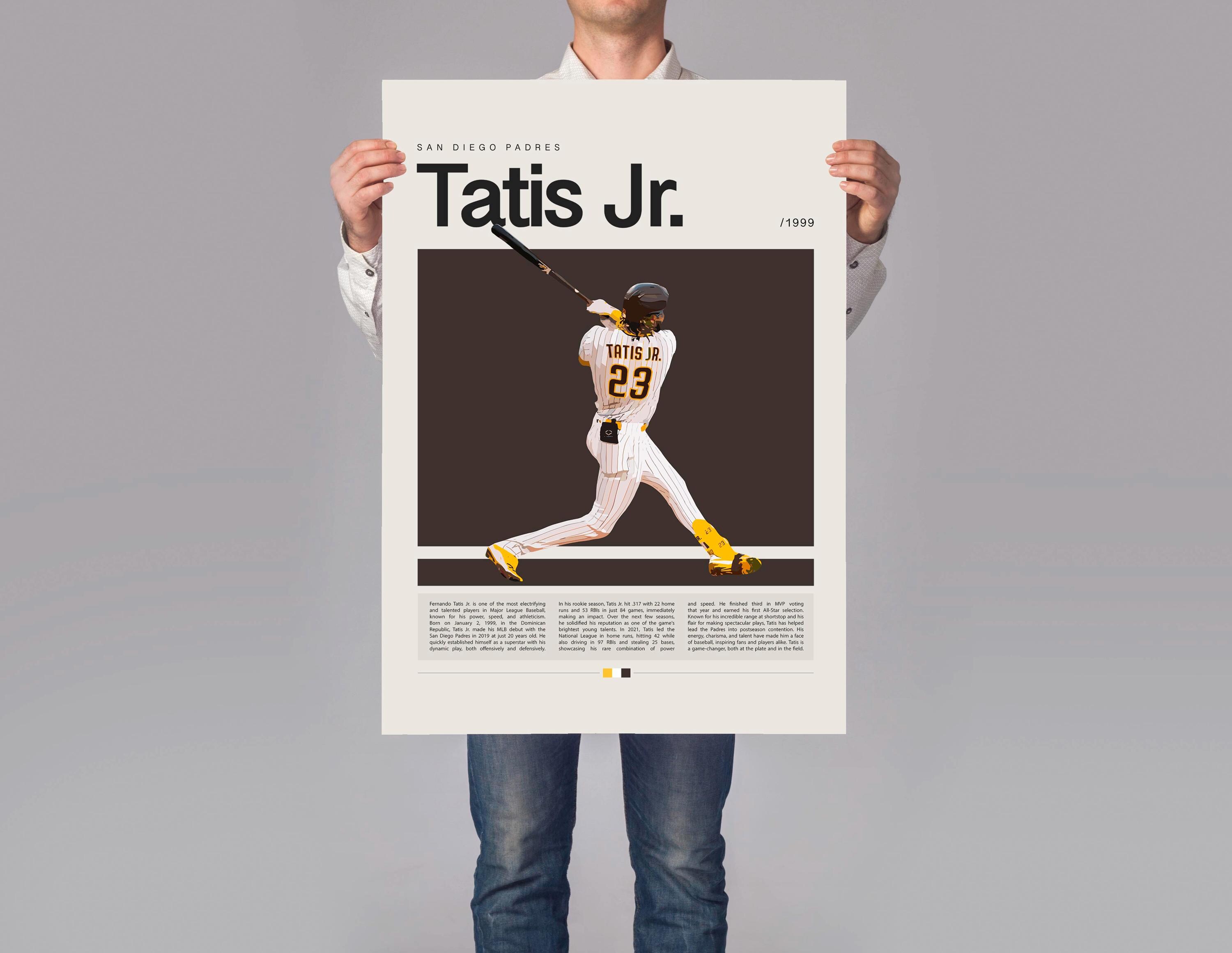 Fernando Tatis Jr Poster, Baseball Poster, San Diego Padres, Sports ...