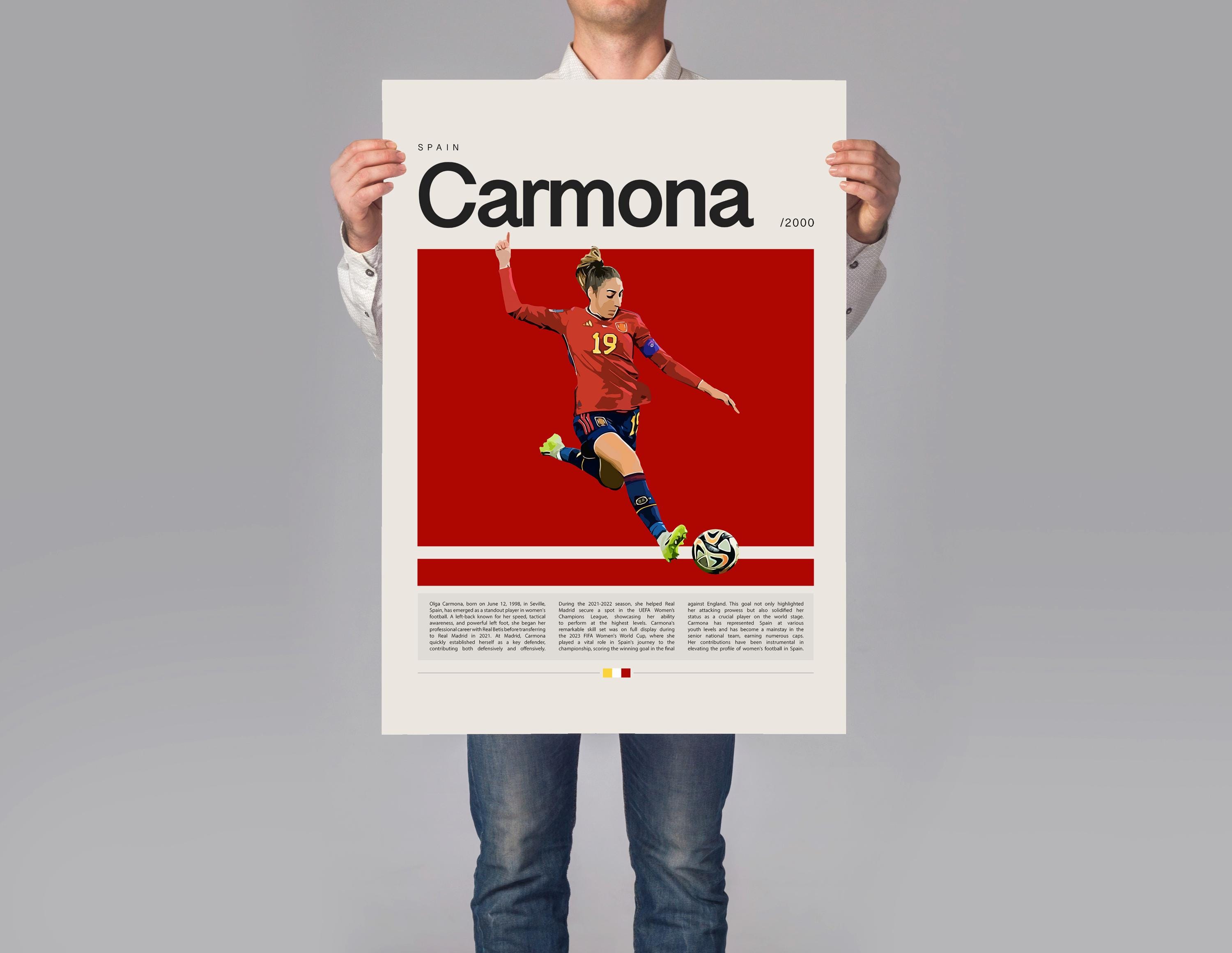 Olga Carmona Poster, Football Poster, Soccer Poster Sports Poster ...