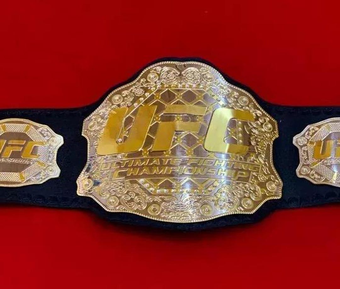 UFC Classic Ultimate Fighting Championship Title Belt 2MM/4MM Thickness ...